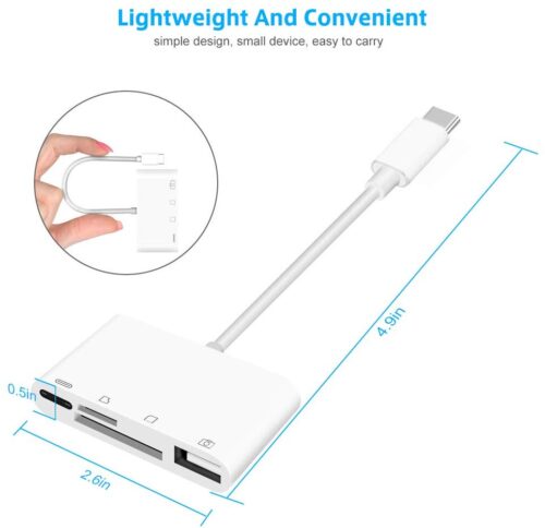 4 in 1 USB C to USB Camera Memory Card Reader Adapter – iHoryson